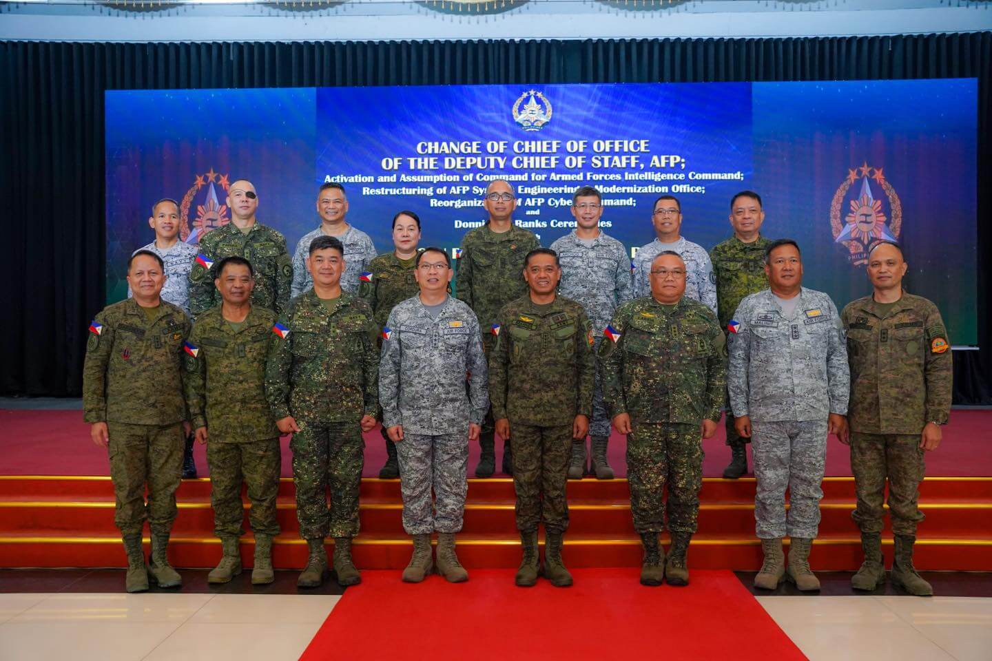 CSAFP Dons New Rank to 14 Newly-Promoted Generals and Senior Officers